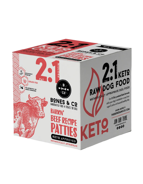 Bones & Co 2:1 Keto Cube - Beef – DirtyDogs & Meow